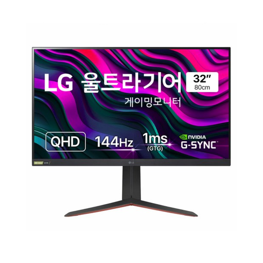 LG전자 QHD 울트라기어 게이밍 모니터, 80cm, 32GP83B (32GP83B) | 가전구매의 새로운 기준, 가전나우